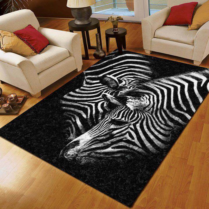 Zebra Horse Carpet Living Room Rug - Bluefink