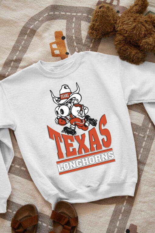 Vintage NCAA University Of Texas Longhorns Shirt For Men Women - Bluefink