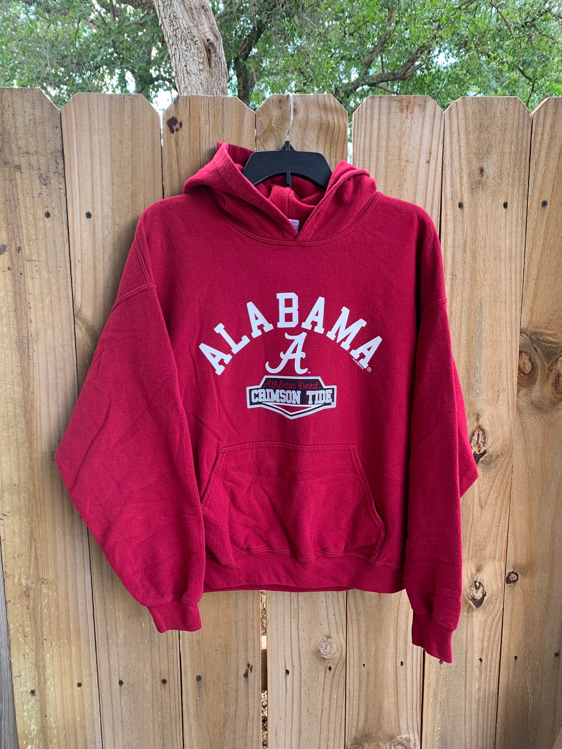 Vintage 90s Alabama Crimson Tide Hoodie University Football Fans ...