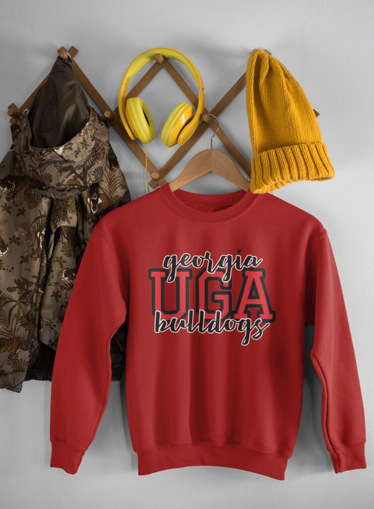 UGA University of Georgia Bulldogs Sweatshirt - Bluefink