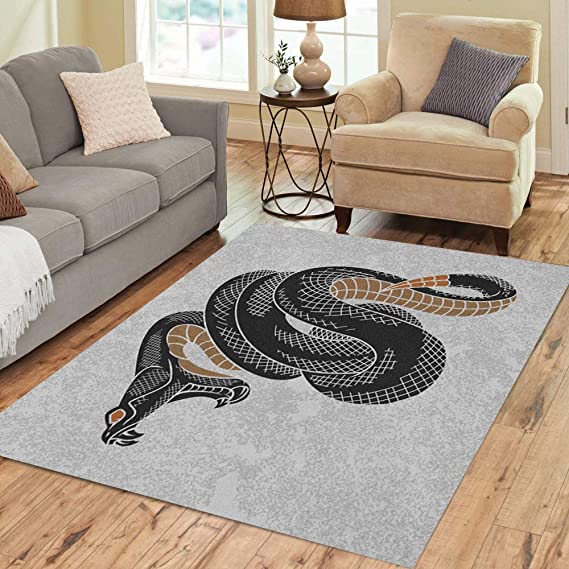 Tattoo Viper Snake Ink Technique Tee Rattlesnake Old Home Decor Floor ...