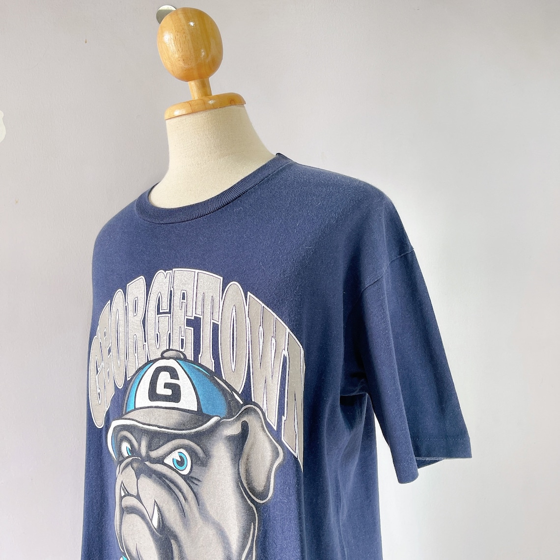 90s Georgetown University Hoyas Tshirt - Bluefink