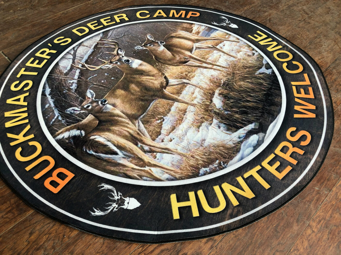 Personalized Hunting Rug Gift For Him Deer Hunting Camps - Bluefink