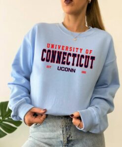 University Of Connecticut Sweater, UConn Sweatshirt, Connecticut Shirt ...