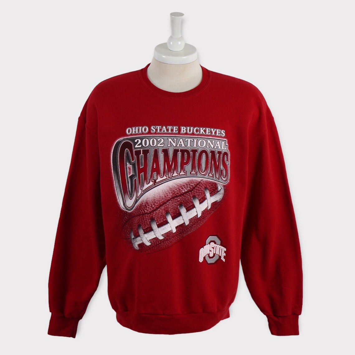 Vintage 2002 Ohio State Buckeyes Champions Sweatshirt - Bluefink