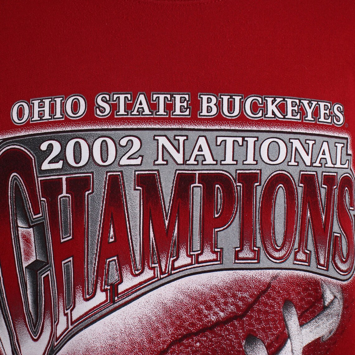 Vintage 2002 Ohio State Buckeyes Champions Sweatshirt - Bluefink