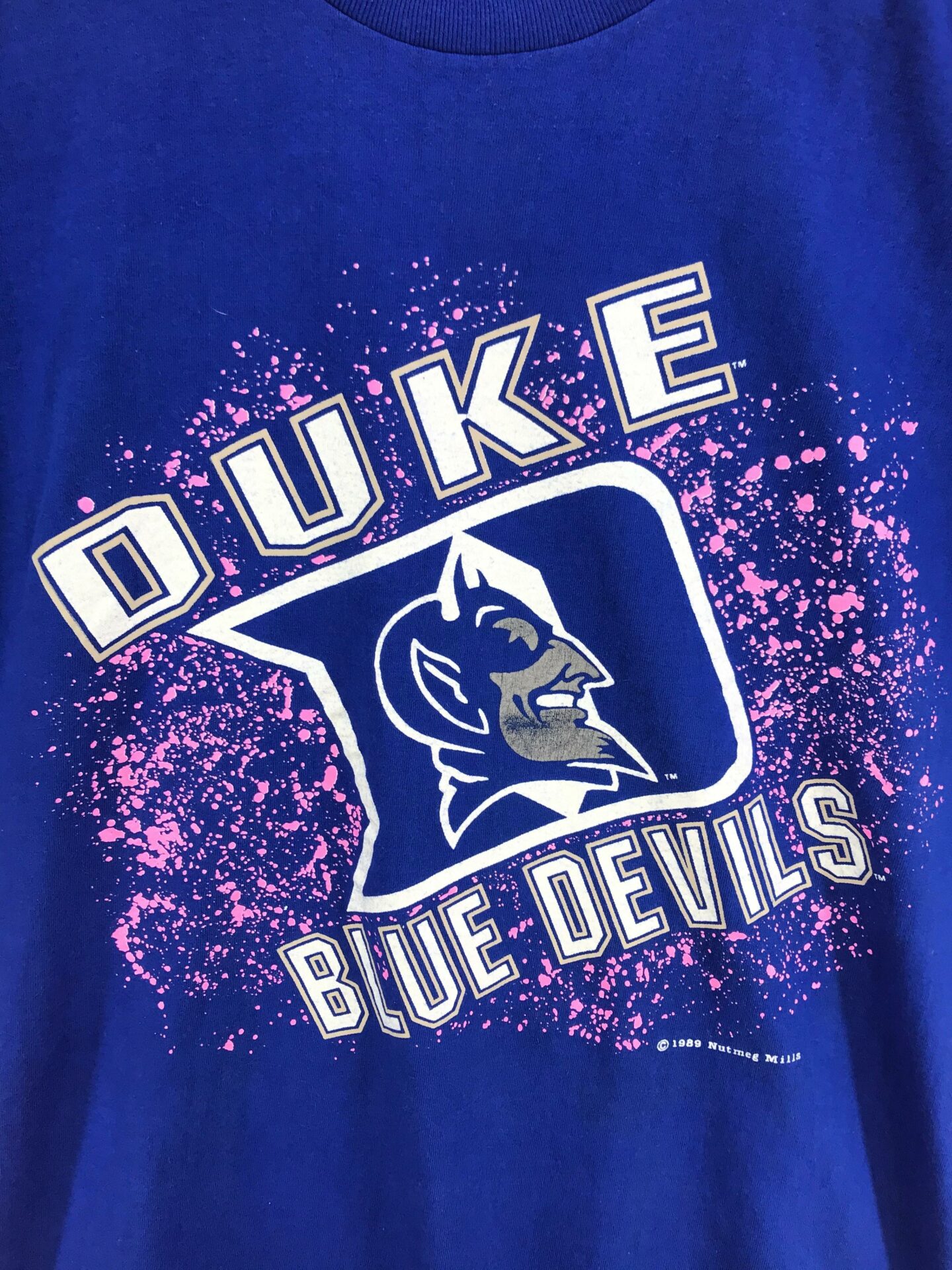 Vintage 80s Duke Blue Devils T-Shirt - Bluefink