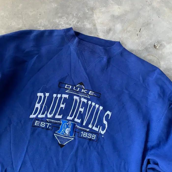 Vintage Duke Blue Devils Creneck Sweater - Bluefink