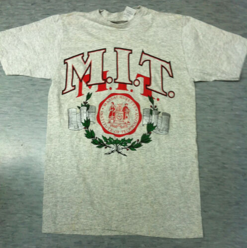 Vintage Massachusetts Institute Of Technolgy (MIT) T-Shirts - Bluefink