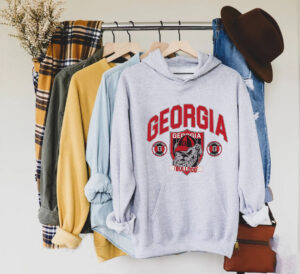 Vintage NCAA Georgia Bulldogs Sweatshirt, University of Georgia ...