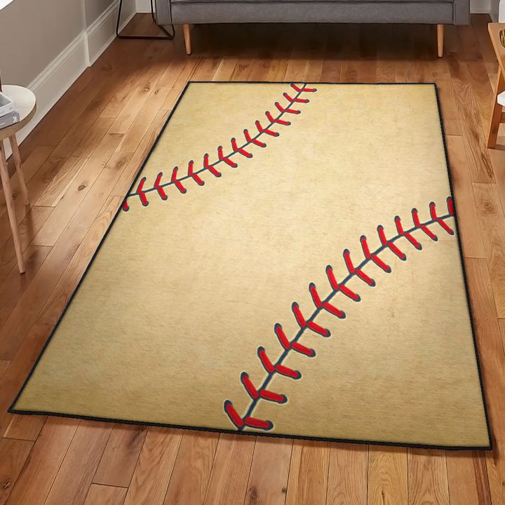 Vintage Baseball Bat Large Area Rugs Home Decor - Bluefink