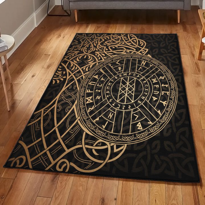 Viking Life Carpet For Living Room, Viking Rug Personalized Viking ...