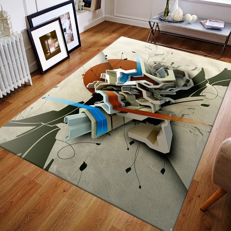 Vortex Illusion Rug 3D Vortex Rug, Vortex Rugs - Bluefink