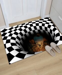 3D Vortex Illusion Carpet, The Vortex Rug for Living Room, Bedroom ...