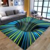 3D Printed Vortex Illusion Living Room Rug Carpet Floor Mat Living Room ...