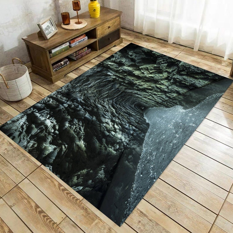 Tunnel Rug, Optical Illusion Rug, Illusion Rug, Rectangular Illusion ...