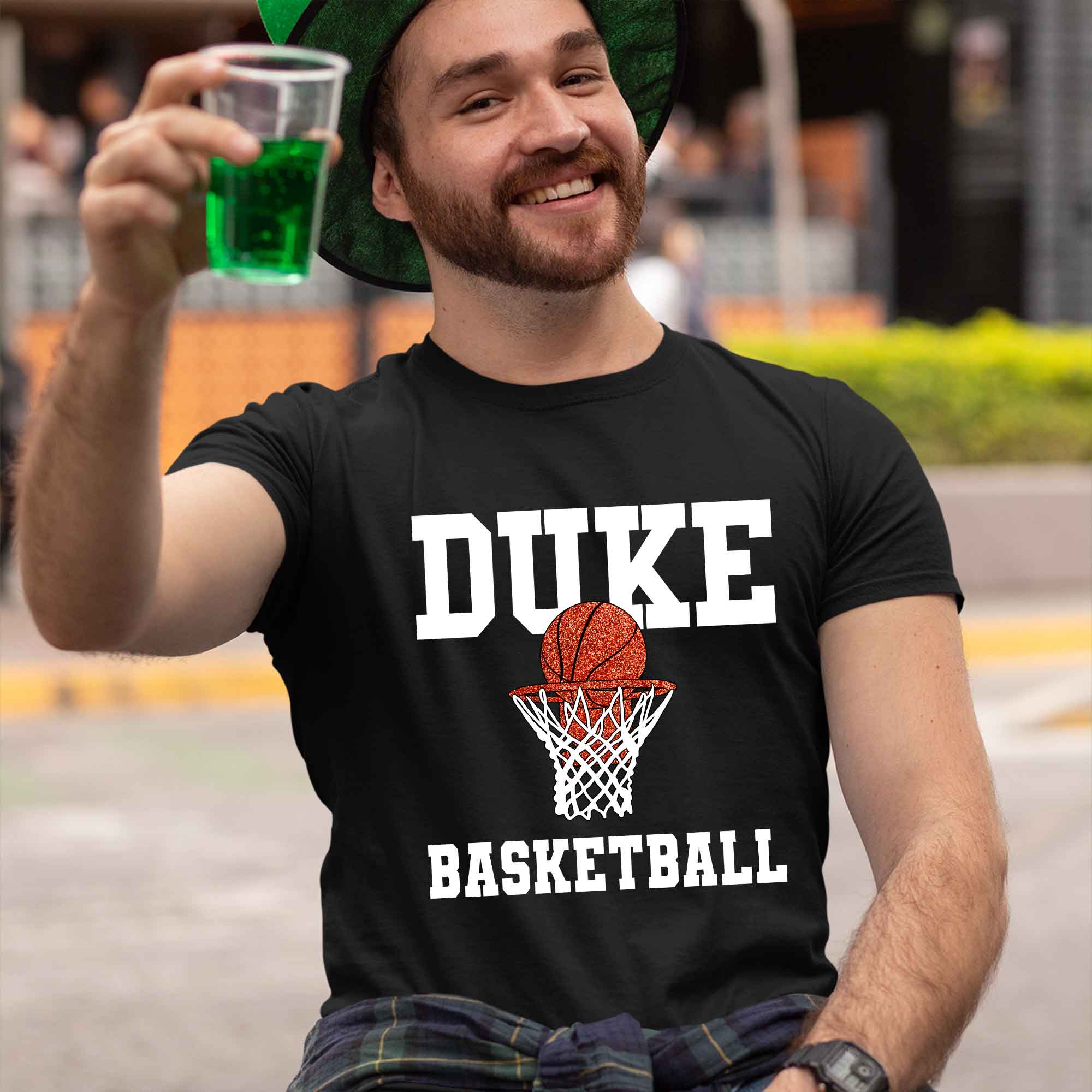 Vintage Duke Basketball Shirt - Bluefink