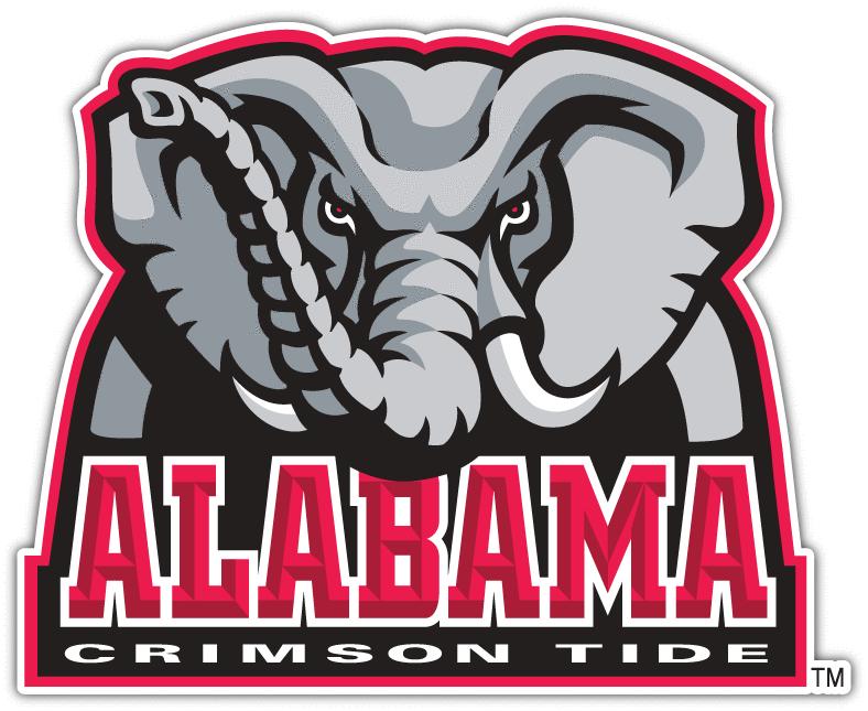 Alabama Crimson Tide NCAA Logo Vinyl Decals Sticker For Car Truck Door ...