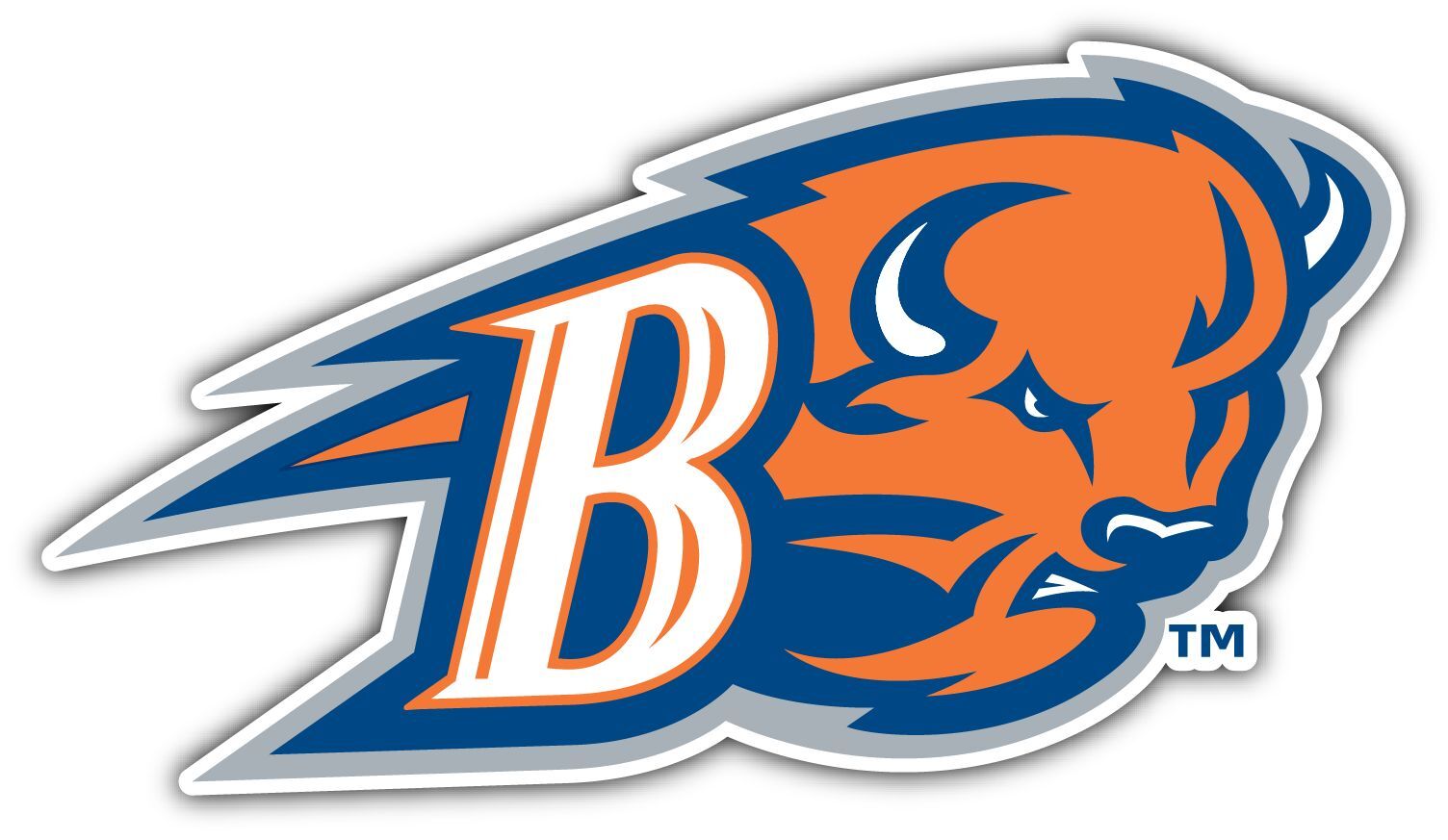 Bucknell Bison NCAA Logo Vinyl Decals Sticker For Car Truck Door And ...