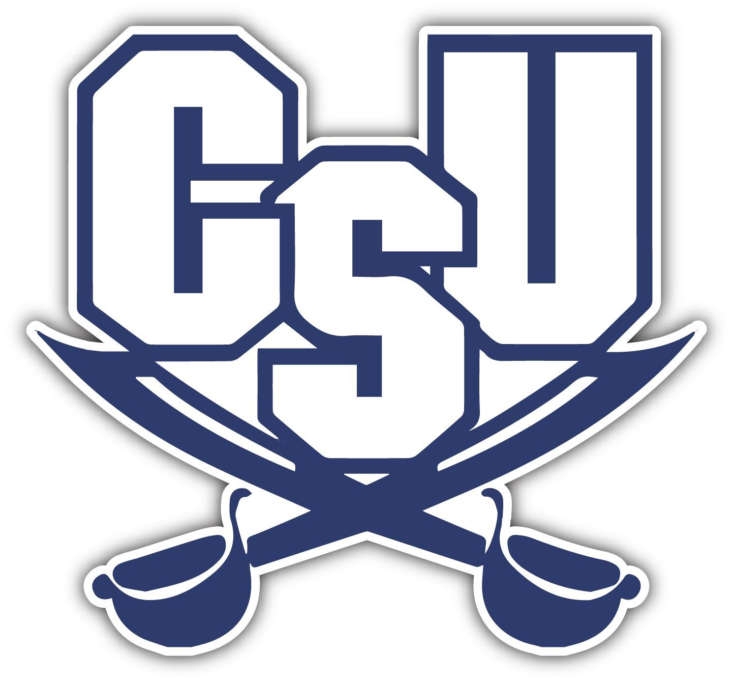 CSU Buccaneers NCAA Vinyl Logo Vinyl Decals Sticker For Car Truck Door ...