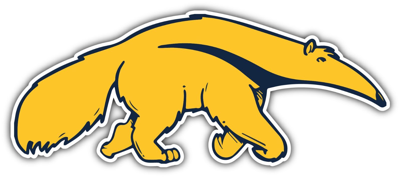 Cal California Irvine Anteaters NCAA Vinyl Logo Vinyl Decals Sticker ...