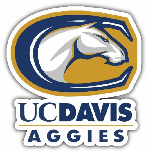 California Davis Aggies NCAA Vinyl Logo Vinyl Decals Sticker For Car ...