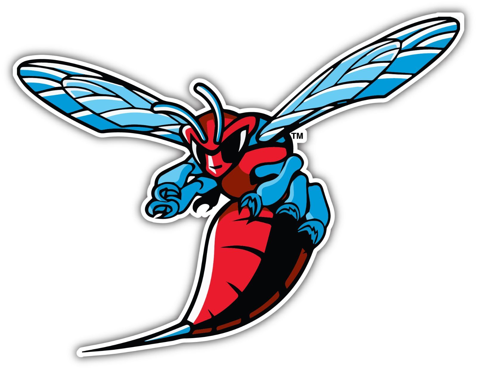 Delaware State Hornets College NCAA Vinyl Logo Vinyl Decals Sticker For ...