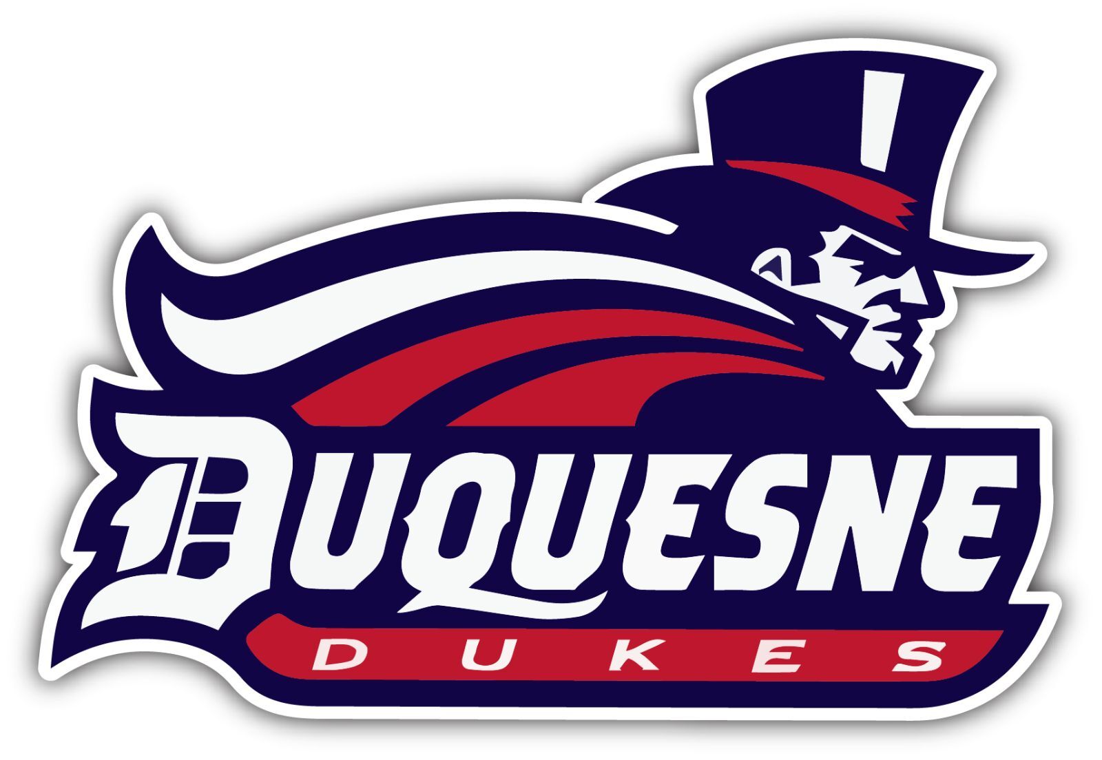 Duquesne Dukes College NCAA Vinyl Logo Vinyl Decals Sticker For Car ...