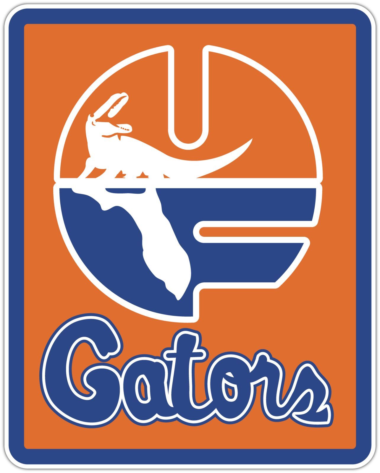 Florida Gators NCAA Car Logo Vinyl Decals Sticker For Car Truck Door ...