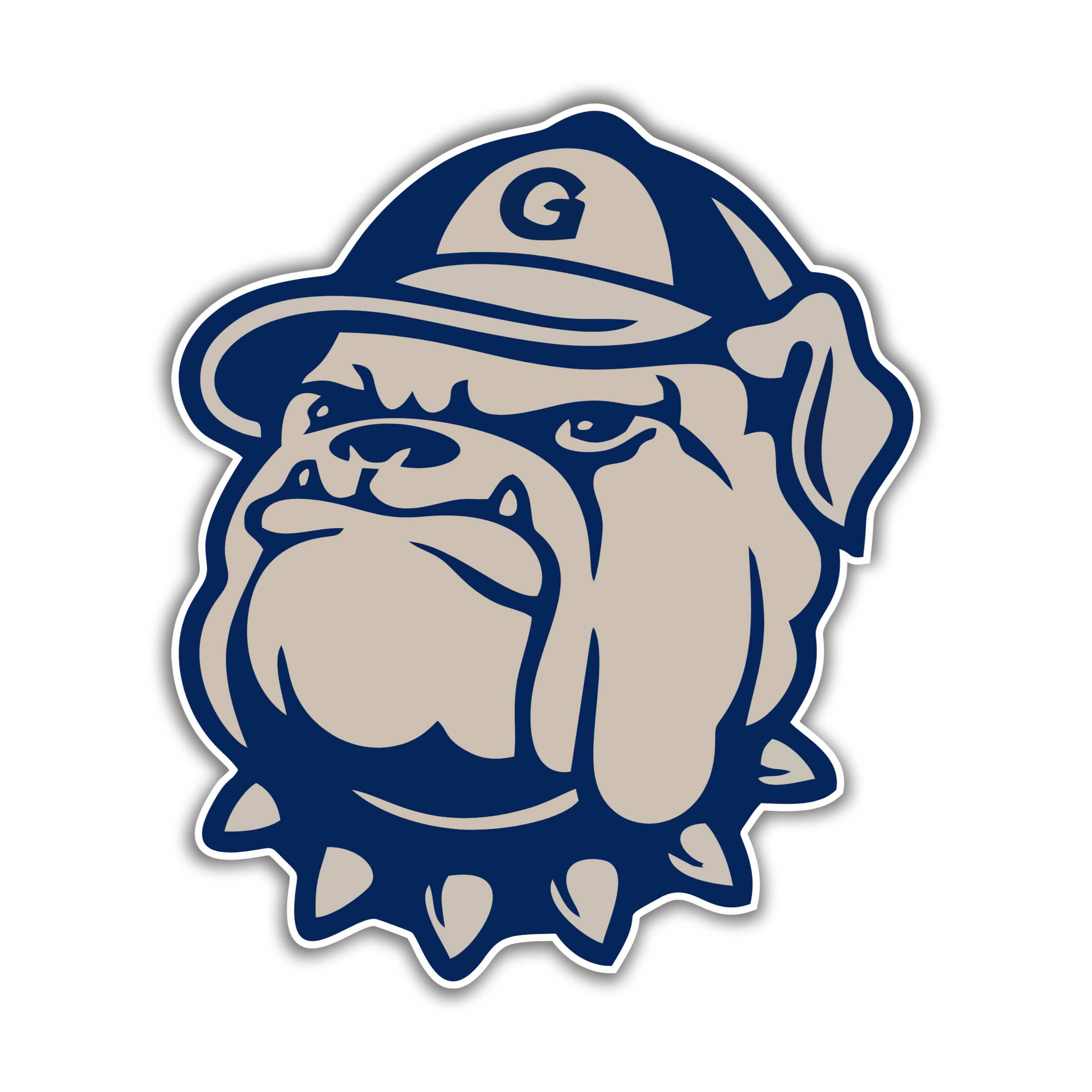 Georgetown University Hoyas Full Color Vinyl Decal For Car Door Windows ...