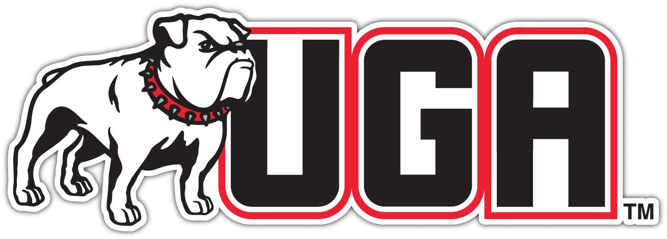 Georgia Bulldogs NCAA Logo Vinyl Decals Sticker For Car Truck Door And ...