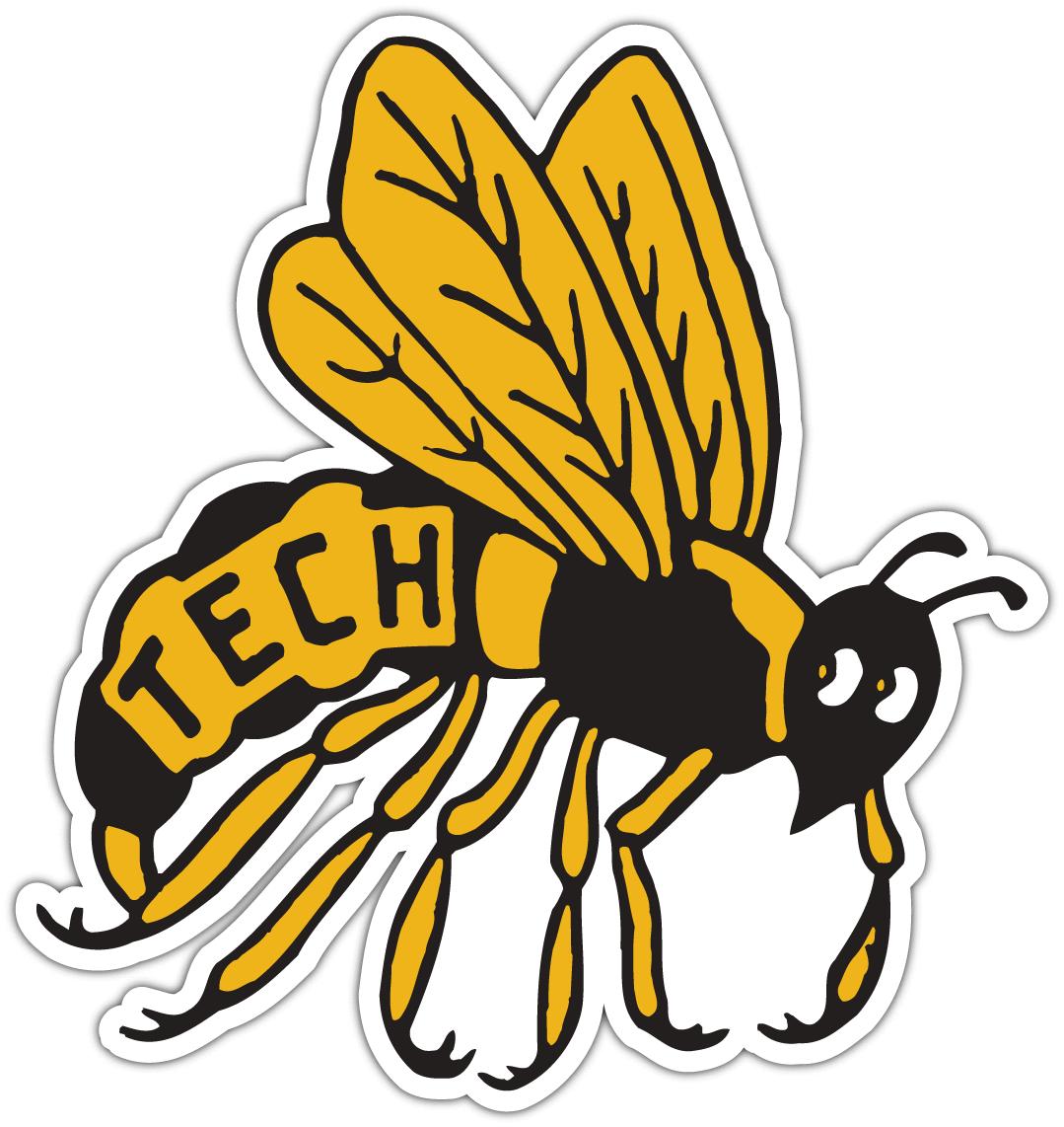 Georgia Tech Yellow Jackets NCAA Logo Vinyl Decals Sticker For Car ...