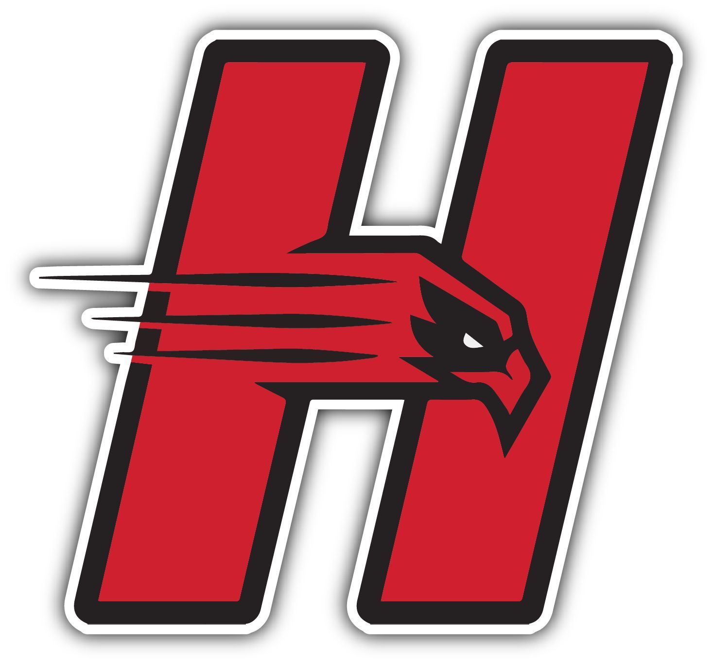 Hartford Hawks University College NCAA Logo Vinyl Decals Sticker For ...