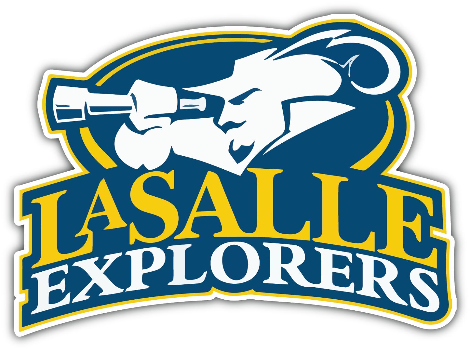 La Salle Explorers University College NCAA Logo Vinyl Decals Sticker ...