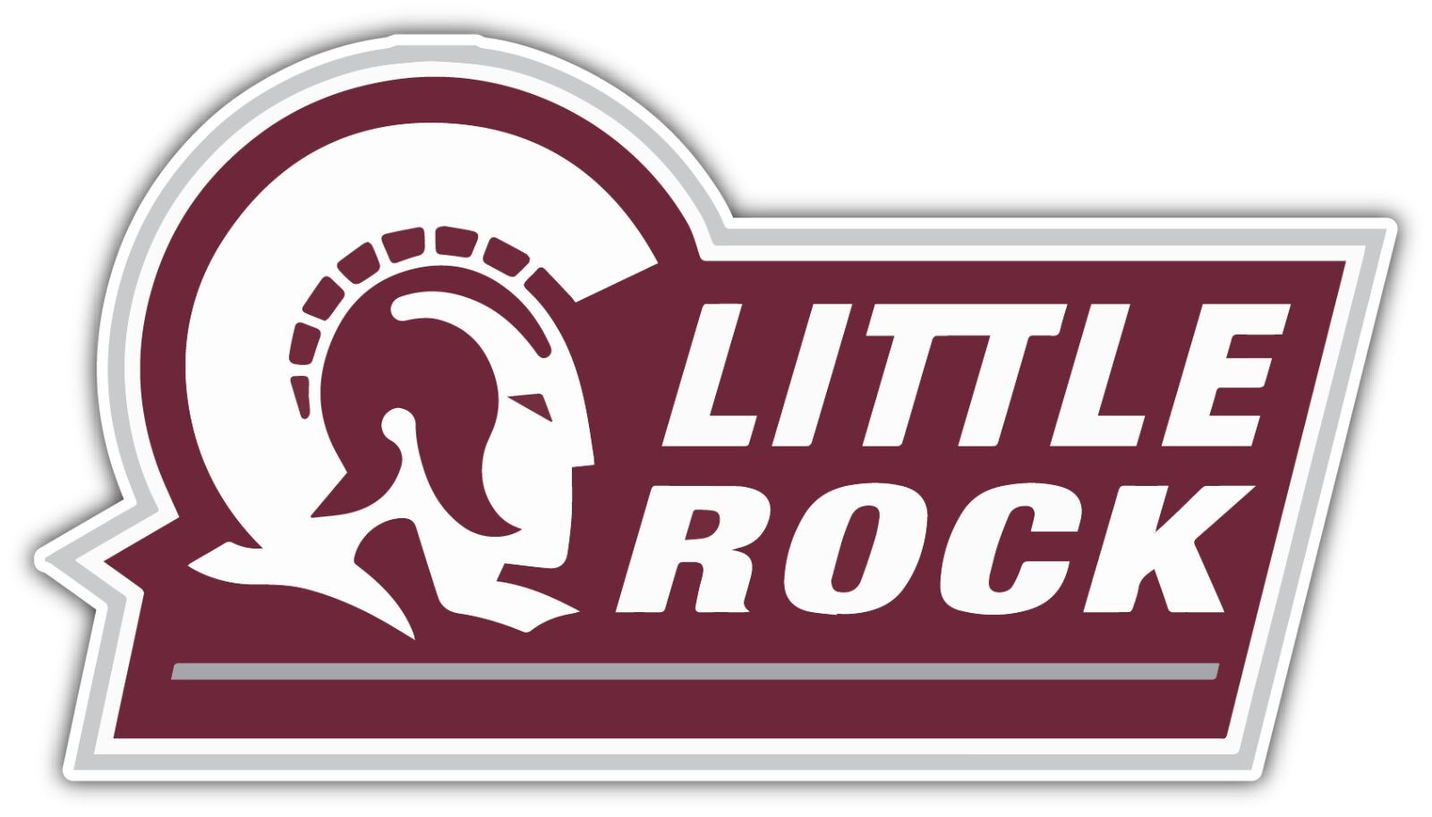 Little Rock Trojans University College NCAA Logo Vinyl Decals Sticker ...