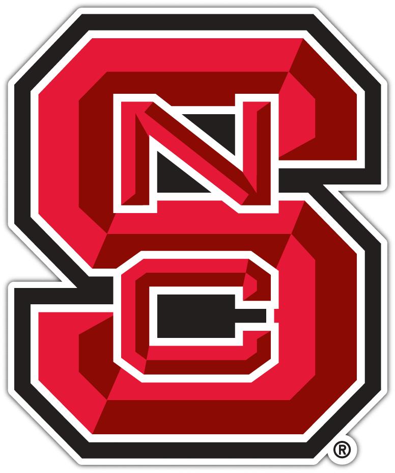 North Carolina State Wolfpack NCAA Logo Vinyl Decals Sticker For Car ...