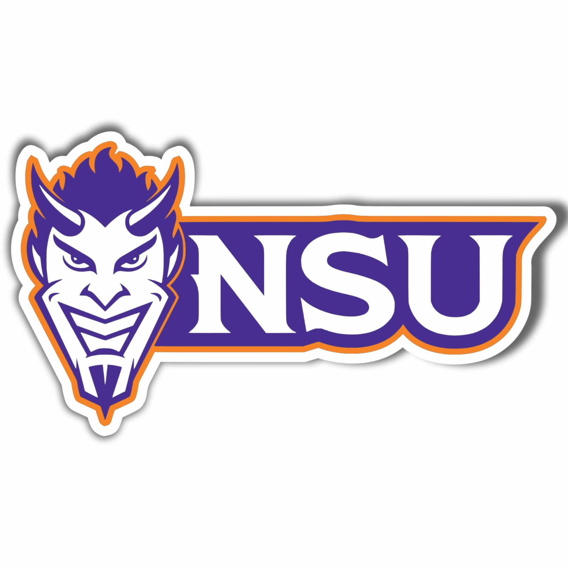 Northwestern State Full Color Vinyl Decal For Car Door Windows Gifts ...