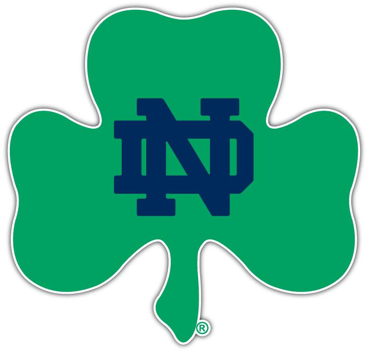 Notre Dame Fighting Irish NCAA Logo Vinyl Decals Sticker For Car Truck ...