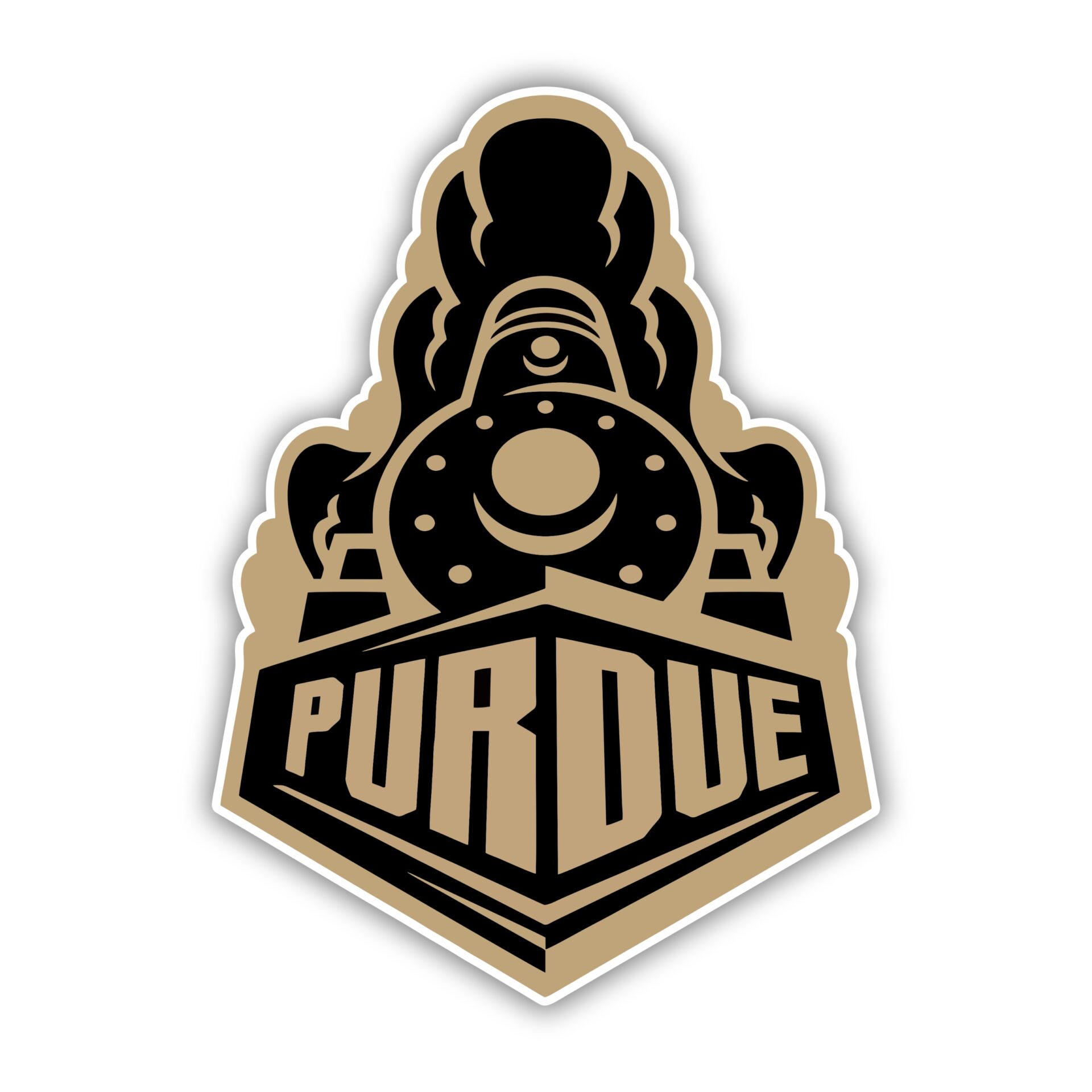 Purdue Boilermakers Full Color Vinyl Sticker For Car Door Windows Gifts ...