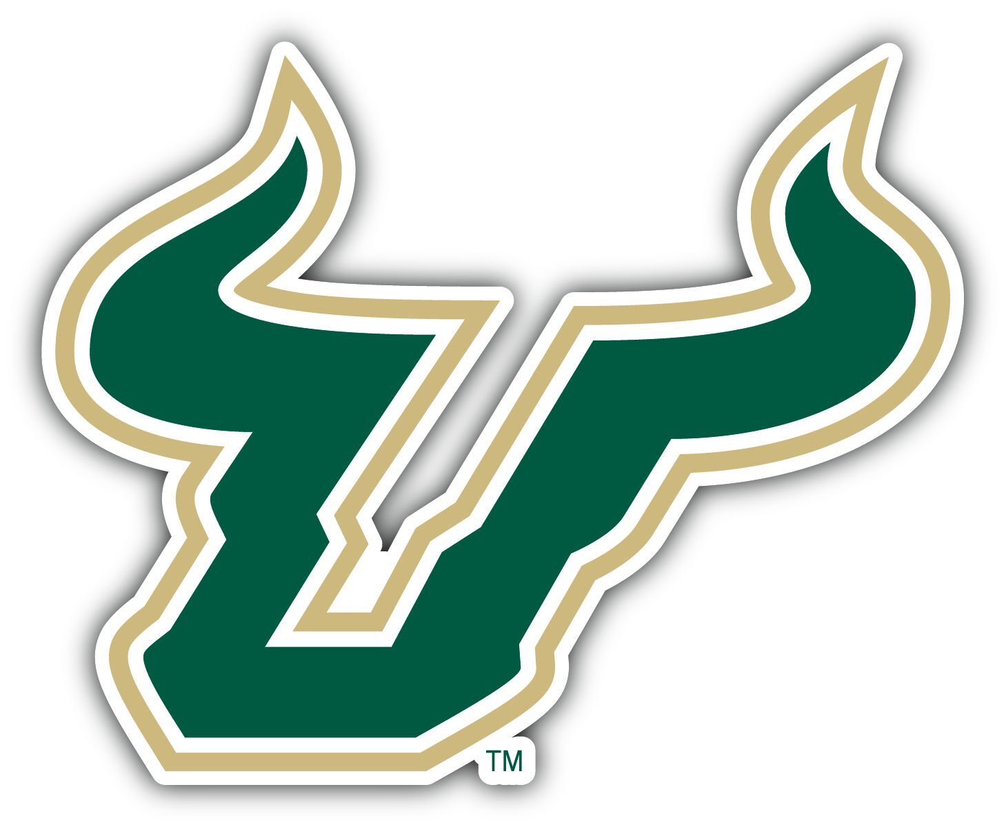 South Florida Bulls University College NCAA Logo Vinyl Decals Sticker ...
