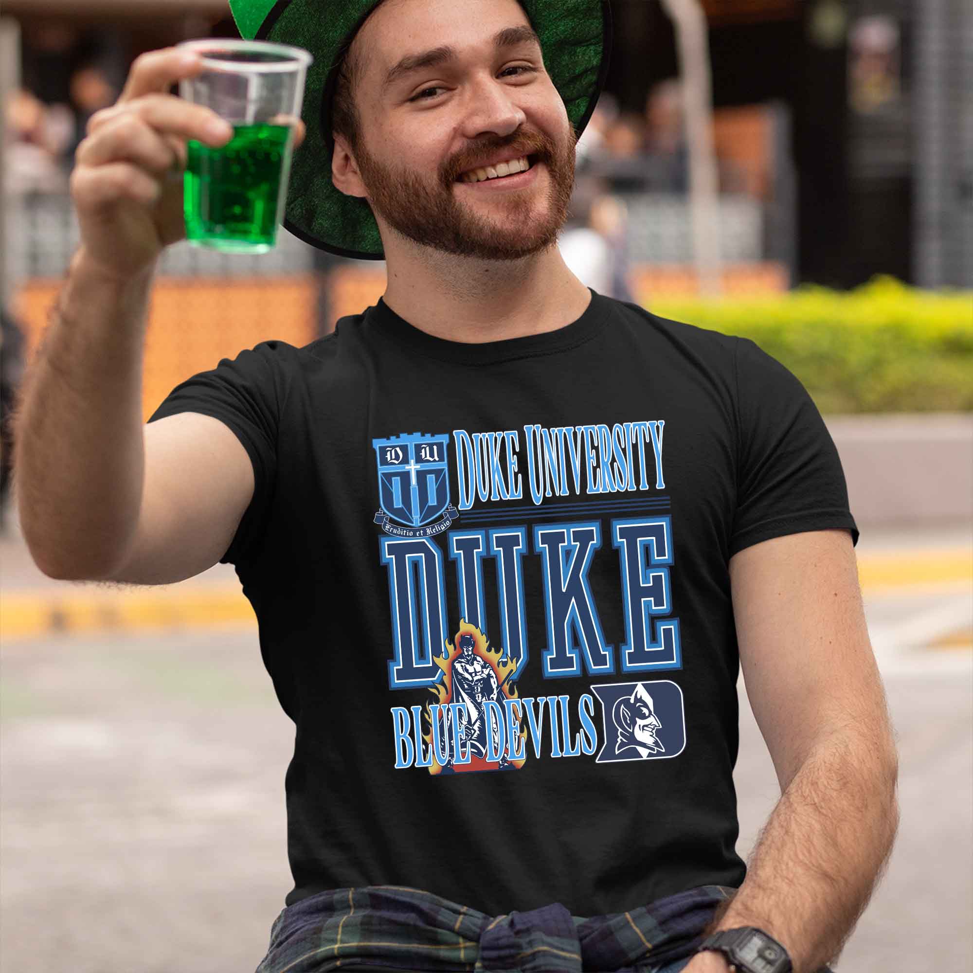 Vintage Style Duke University Blue Devils Sweatshirt, Duke Sweater ...