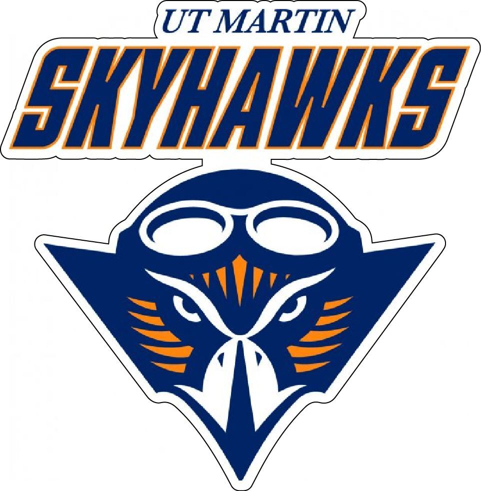 Tennessee-Martin Skyhawks College NCAA Logo Vinyl Decals Sticker For ...
