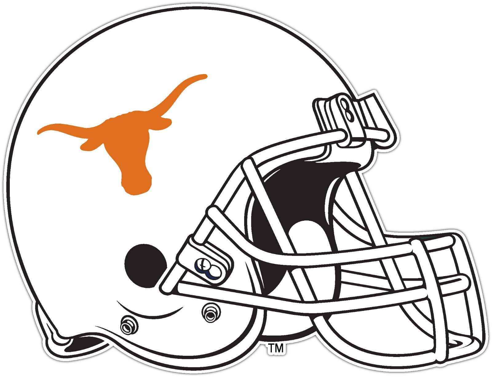Texas Longhorns NCAA Logo Vinyl Decals Sticker For Car Truck Door And ...