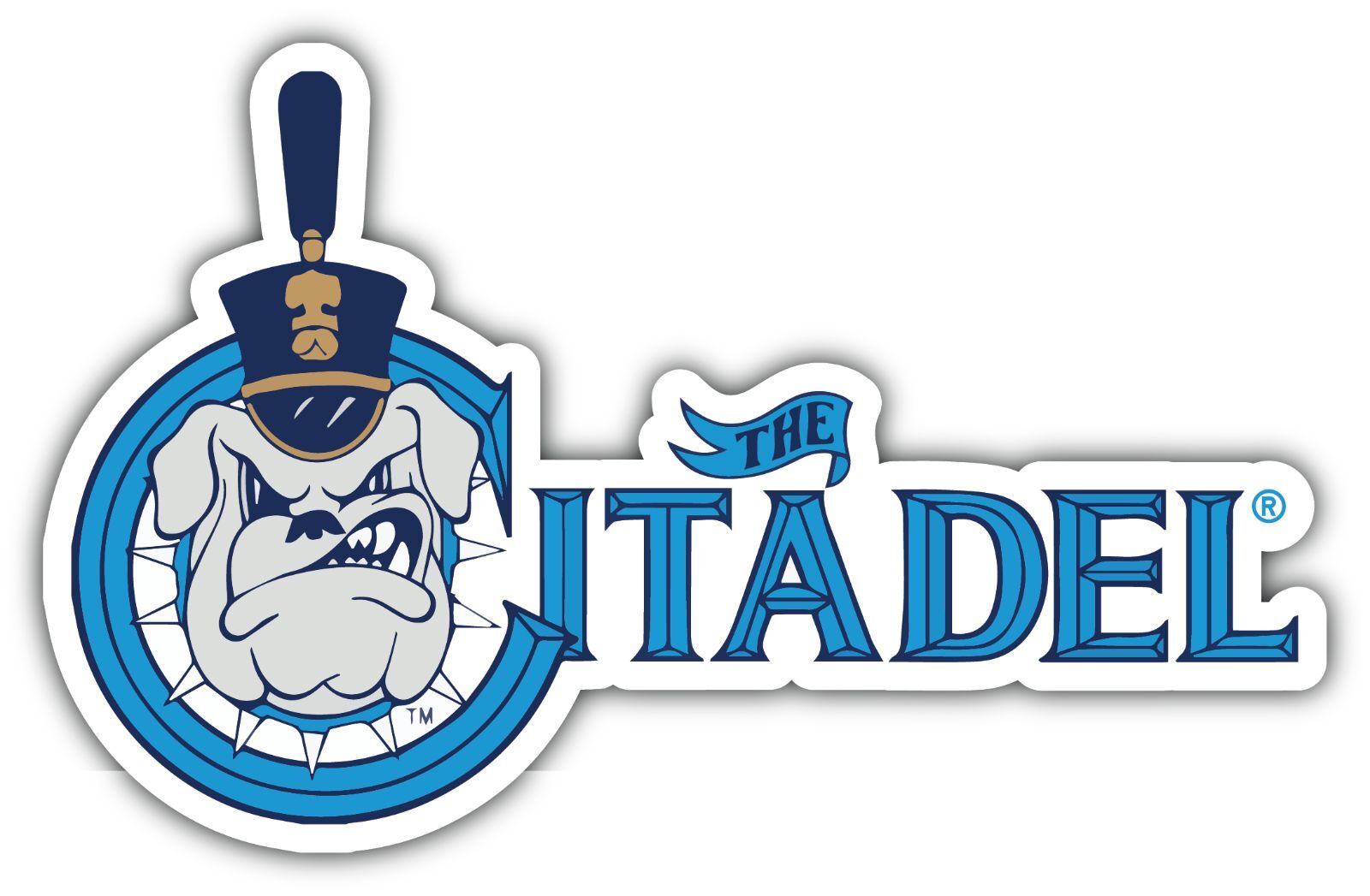 The Citadel Bulldogs College NCAA Logo Vinyl Decals Sticker For Car ...