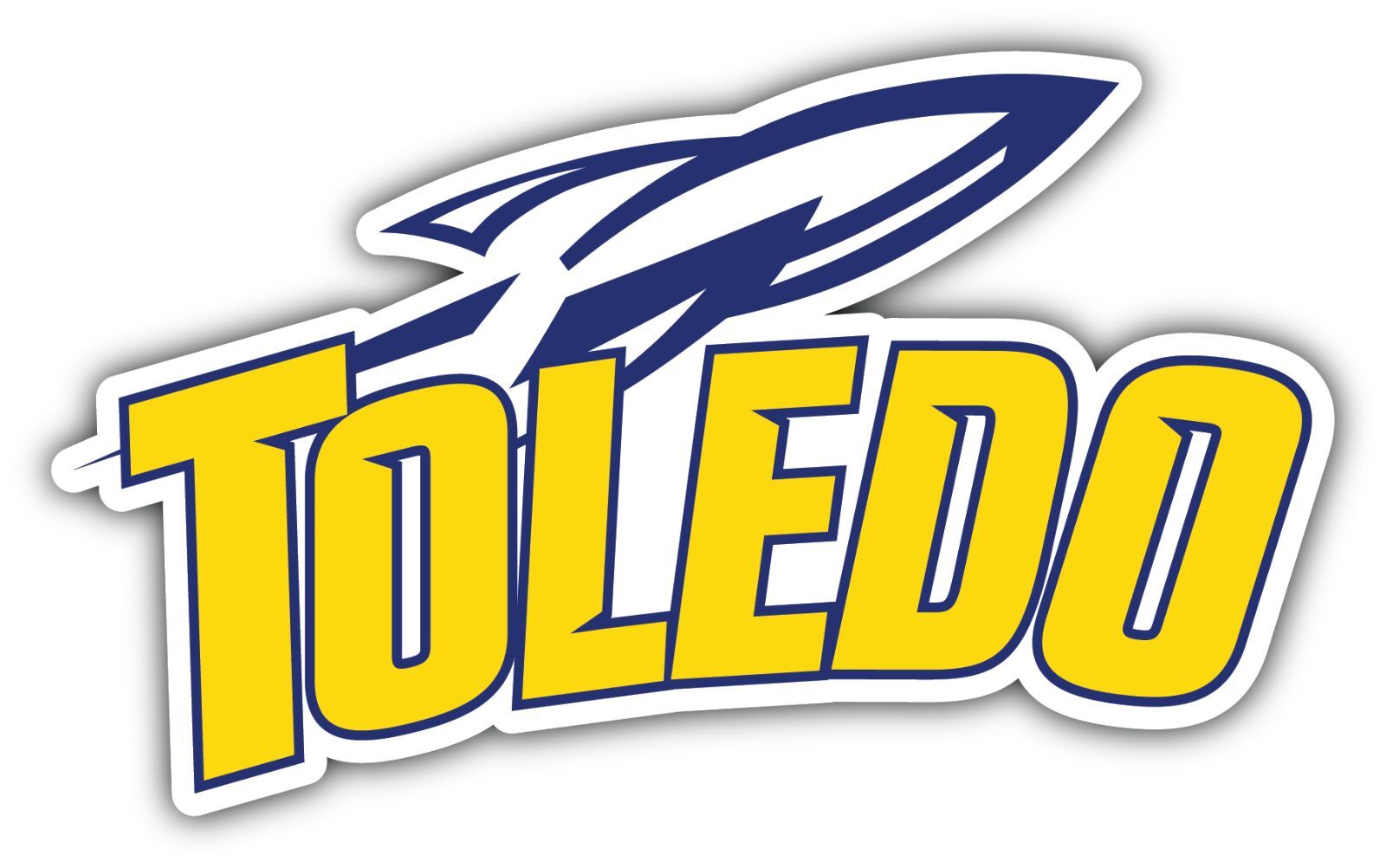 Toledo Rockets University College NCAA Logo Vinyl Decals Sticker For ...