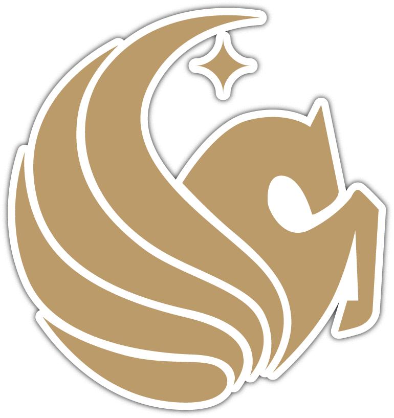 UCF Central Florida Golden Knights NCAA Logo Vinyl Decals Sticker For ...