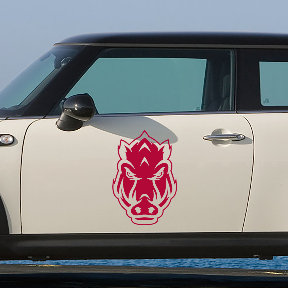 University Of Arkansas Razorbacks Hogs Vinyl Decal Sticker For Car Door ...