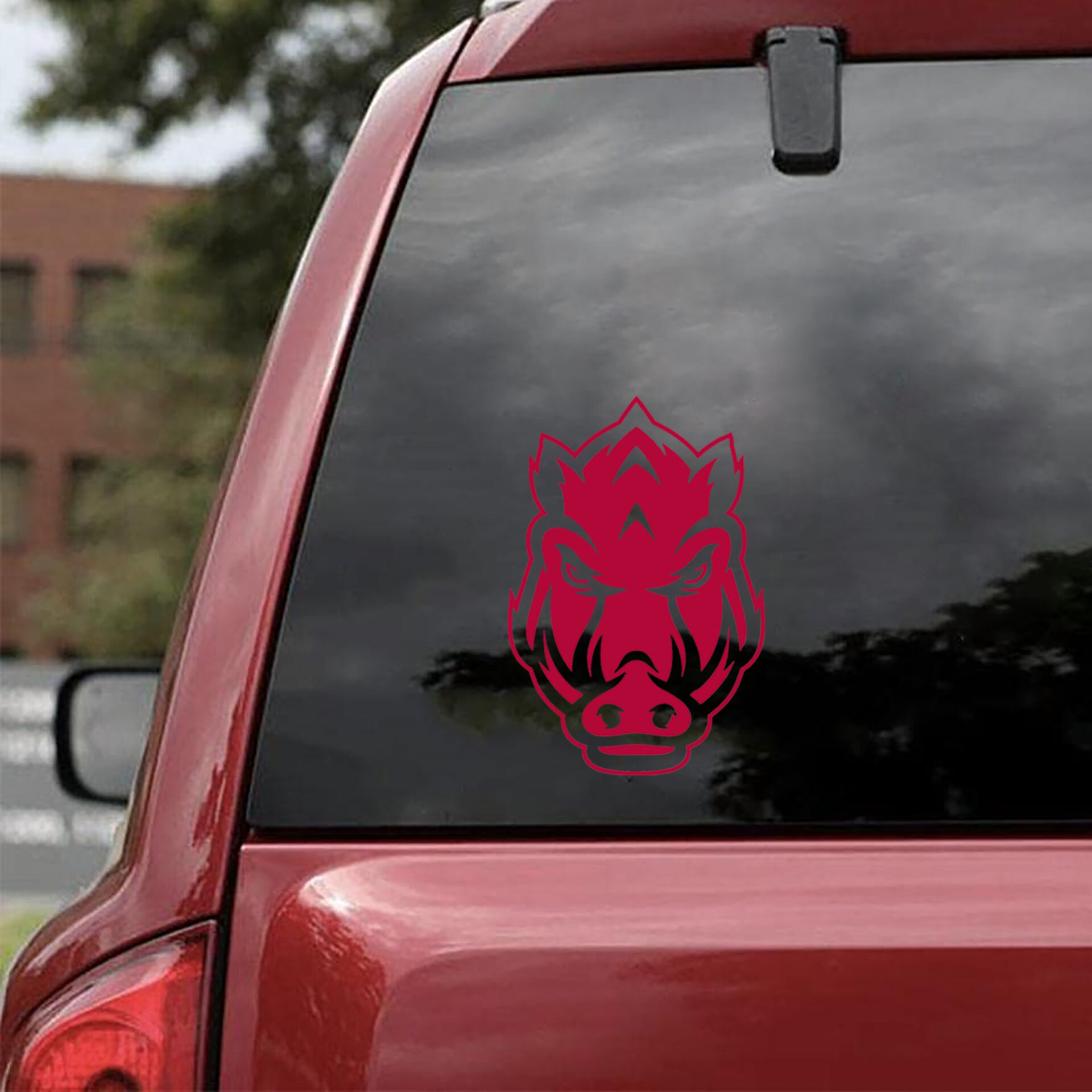 University Of Arkansas Razorbacks Hogs Vinyl Decal Sticker For Car Door ...