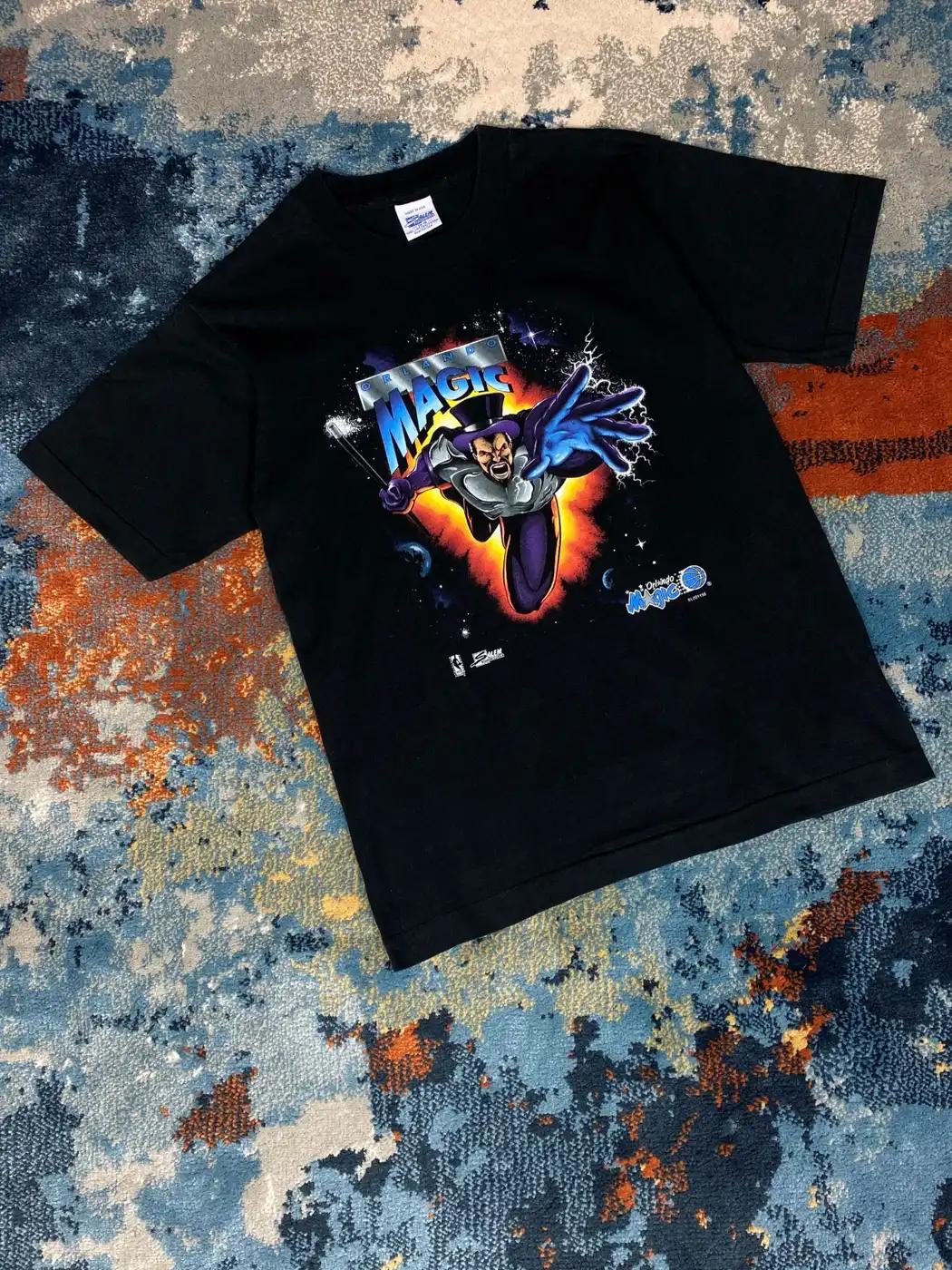 Vintage Style 90s Orlando Magic BNA T Shirt Hoodie Sweatshirt Full Size ...