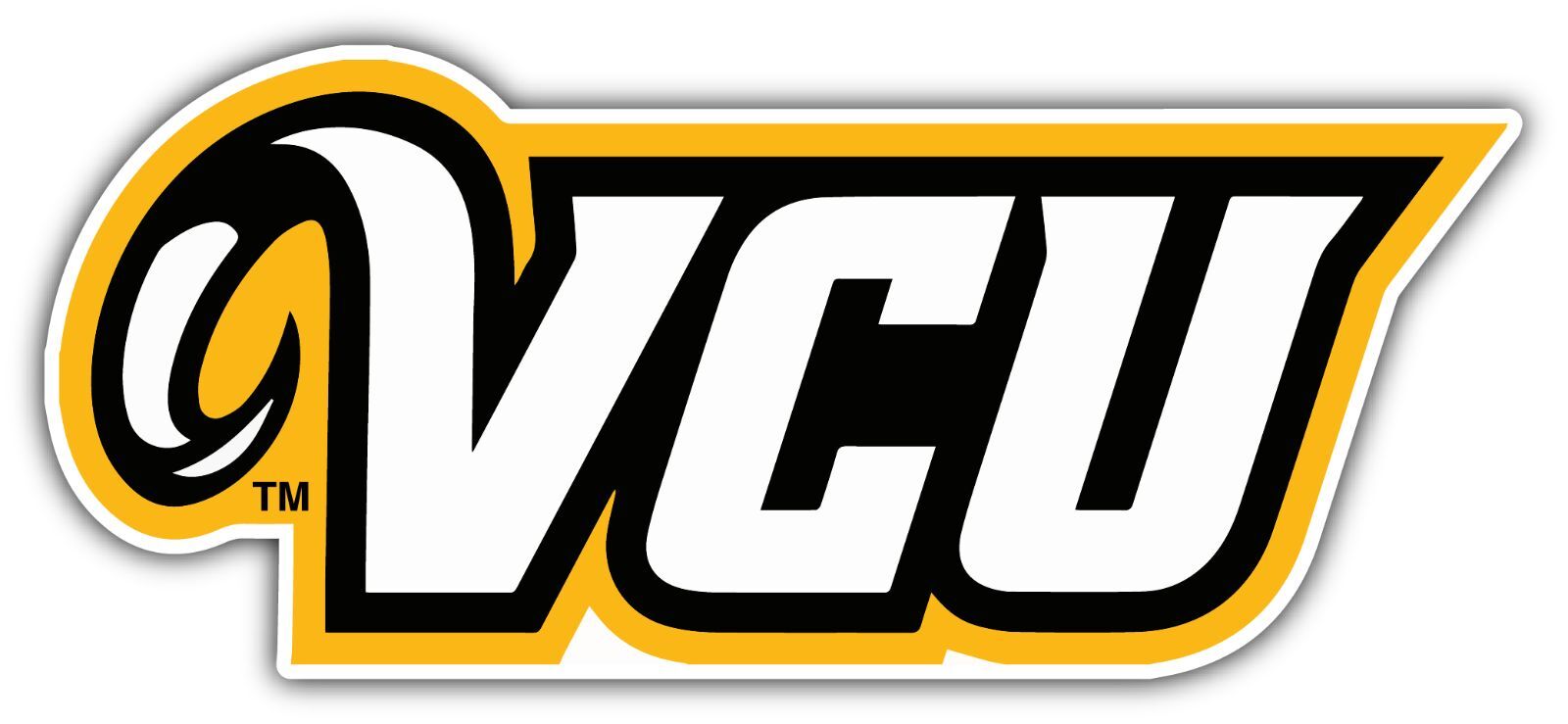 Virginia Commonwealth Rams College NCAA Logo Vinyl Decals Sticker For ...